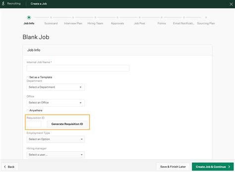 Requisition Id Overview Greenhouse Support