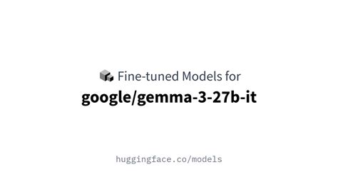 Models Hugging Face
