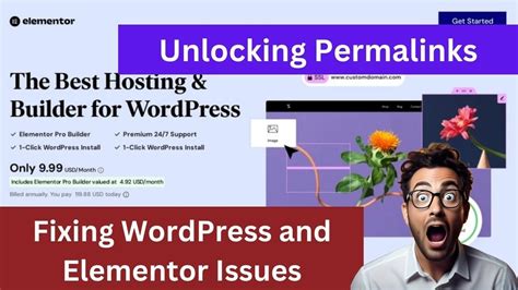 Unlocking Permalinks Fixing Wordpress And Elementor Issues Youtube