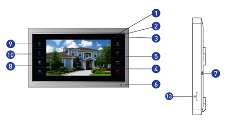 Bcomtech Metal Shell Video Intercom System Works With Commax System With Picture And Video