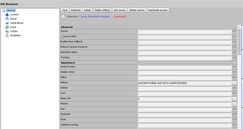 List Of Sitecore Admin Pages