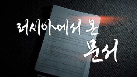 영상뉴스 북한 내부 문서 러시아 하바롭스크 북한 건설회사에서 무슨 일이 Youtube