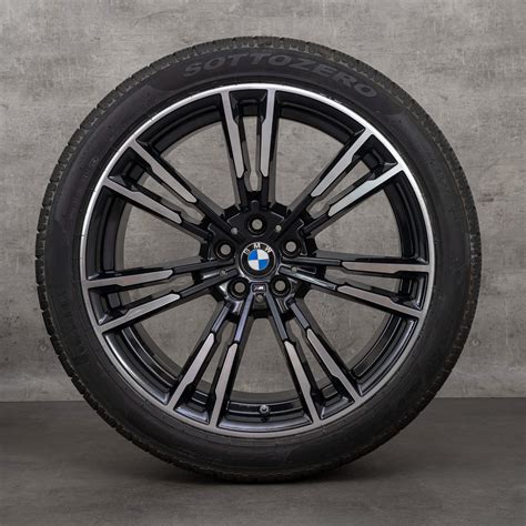 Bmw 20 Inch Rims M5 F90 Winter Tires Oem Wheels 8073977 8073979 M706