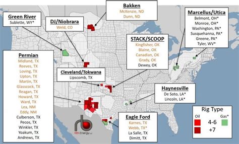 Drilling Rig Activity Maps