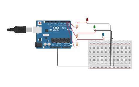 Circuit Design Tinkre Blinker Tinkercad