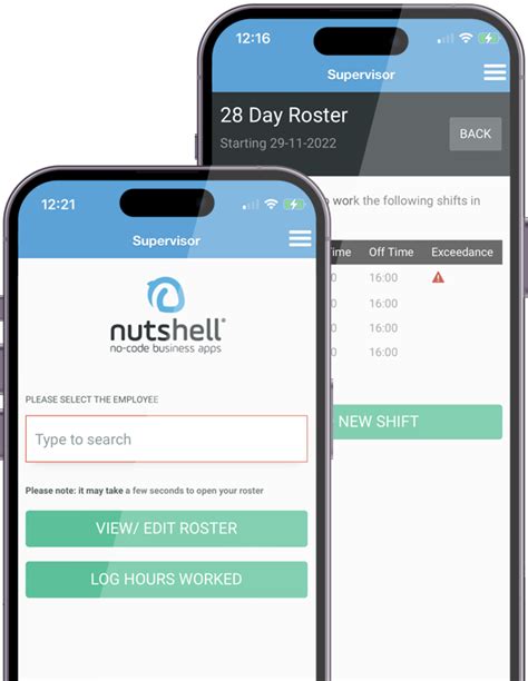 draft landing nutshell apps®