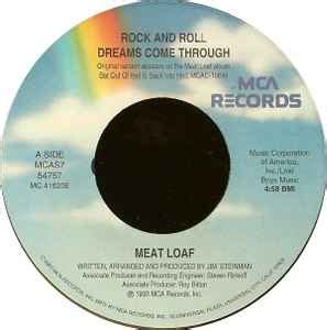 Meat Loaf Rock And Roll Dreams Come Through 1993 Vinyl Discogs