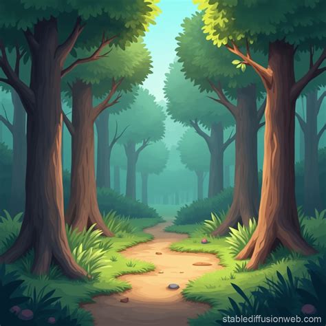 2d Forest Prompts Stable Diffusion Online