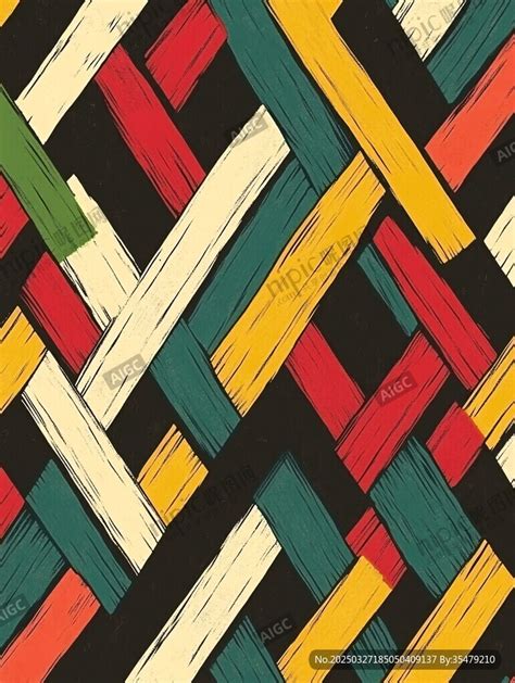 Ai创作图编织 图案 纹理 色彩 几何 线条 设计 装饰 艺术 复古 时尚 创意 抽象 多彩 风格 昵图网