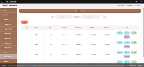 ssm php node python大学生心理健康系统【计算机毕设】 csdn博客