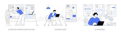 Ux Design Abstract Concept Vector Illustrations Stock Vector Illustration Of Cartoon Plan