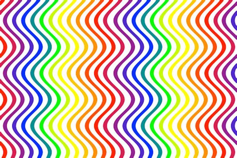 웨이브 스트라이프 프라이드 플래그 Lgbtq 휴일 무지개 색상 대각선 곡선 패턴 플래그 일러스트 배경 그래픽 0명에 대한 스톡 벡터 아트 및 기타 이미지 Istock
