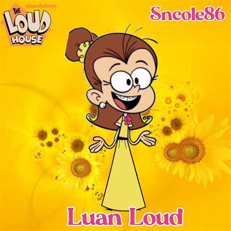 New Luan Loud In Her Yellow Dress Posters And Collage 💛💛💛 Fandom