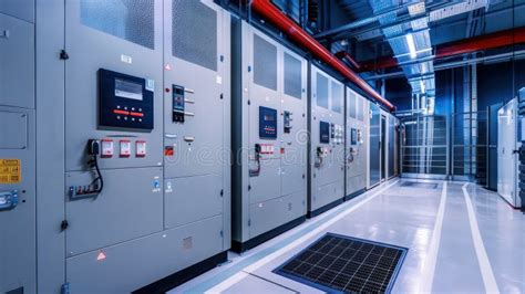 Power Distribution System Design For Industrial Stock Illustration Illustration Of Strategy