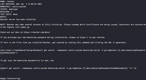Helm Chart 를 통해 K3s 에 Rancher 설치하기 Whitenose Blog