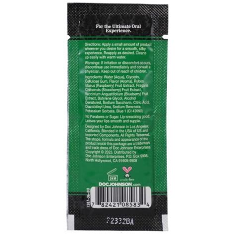 Goodhead Oral Delight Gel 6 Pack Fruit Flavors Sex Toys At Adult Empire