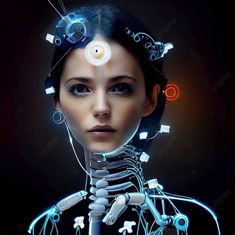 의인화 된 로봇 기계적 사이보그 로봇 사진 배경 및 무료 다운로드를위한 그림 Pngtree