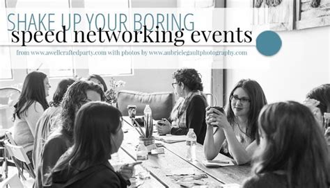 throw a group speed networking event that doesn t suck