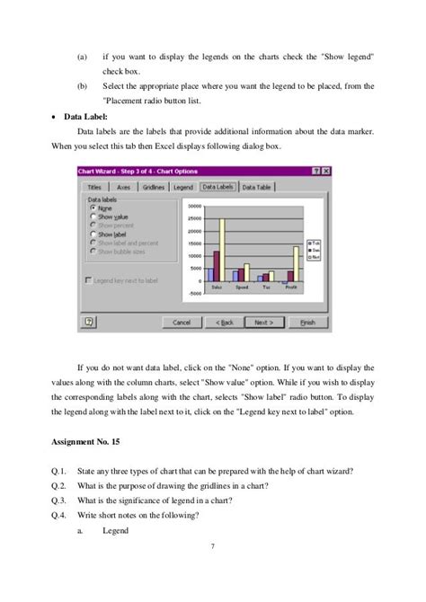 Module 6 Component Of Excel Chart