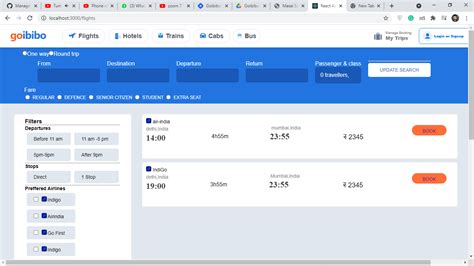 Github Shashankskbgoibiboclone This Is A Clone Of Goibibo Which