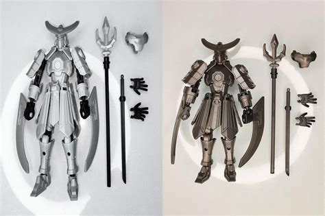 3d Printed Action Figure Robot Doll With Accessories Articulated Robot Action Figure With