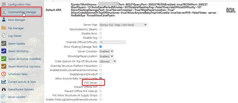 Ark Survival Evolved How Set Up Pve Knowledgebase Citadel Servers