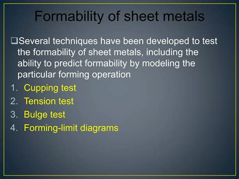 Formability Limit Diagram Pptx