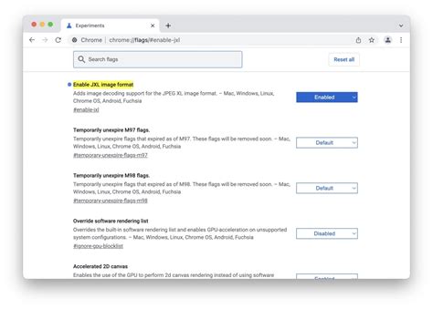 How To Enable Jpeg Xl Jxl Support In Chrome Iclarified