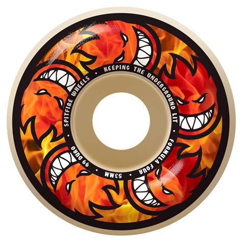Spitfire Formula Four 99d Hellfire Multiballs Classics Skateboard