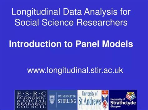 ppt longitudinal data analysis for social science researchers