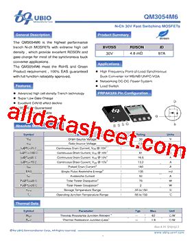 M3054M Datasheet(PDF) - uPI Group Inc.