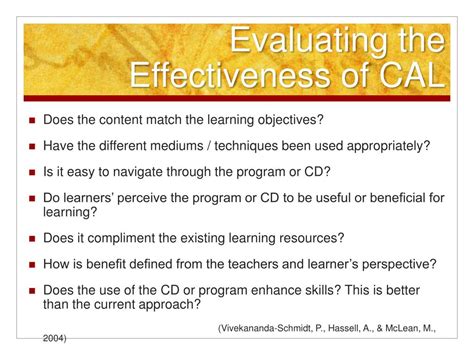 Ppt Computer Assisted Learning Powerpoint Presentation Free Download Id1158511