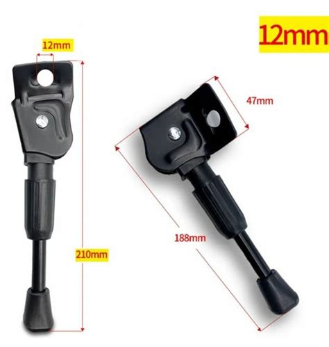 자전거 킥스탠드 주차 랙 풋 지지대 접이식 스탠드 두꺼운 12mm 14mm 구멍 1 개 하이 퀄리티 티몬