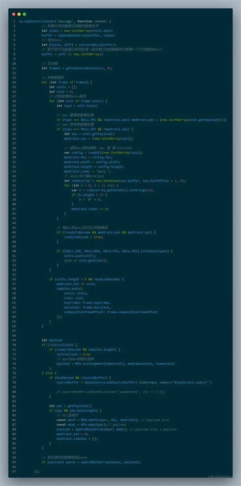 Jmuxer源码导读，从h264裸流到浏览器播放jmuxer 一个简单的javascript Mp4 Muxer，可 掘金