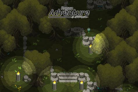 2d Topdown Jungle Tileset Rogue Adventure 2d Environments Unity Asset Store