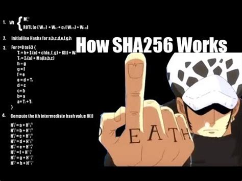 How Does SHA256 Work YouTube