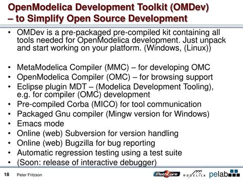 ppt openmodelica environment and modelica overview powerpoint