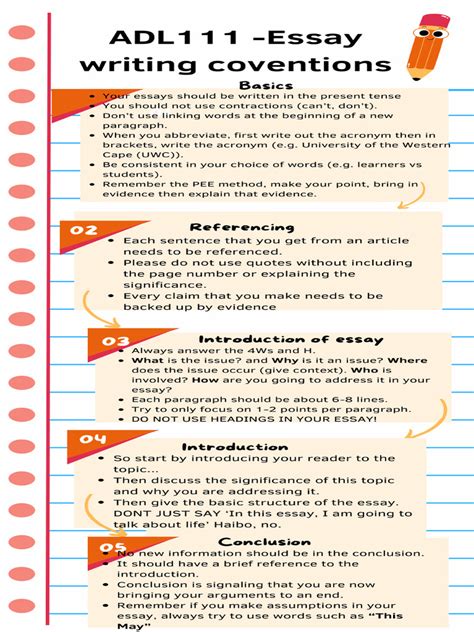 writing conventions pdf