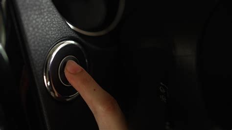 Finger Press The Button To Start The Car Engine Stock Video At Vecteezy
