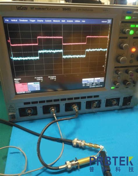 示波器电流探头100mv A和10mv A的区别