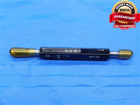 10 32 Nf 3 Thread Plug Gage 10 190 1900 Go No Go Pds 1697
