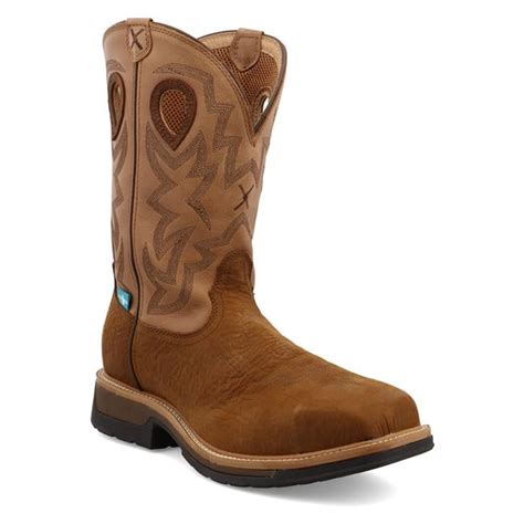 Mens Twisted X 12 Western Composite Toe Waterproof Boots