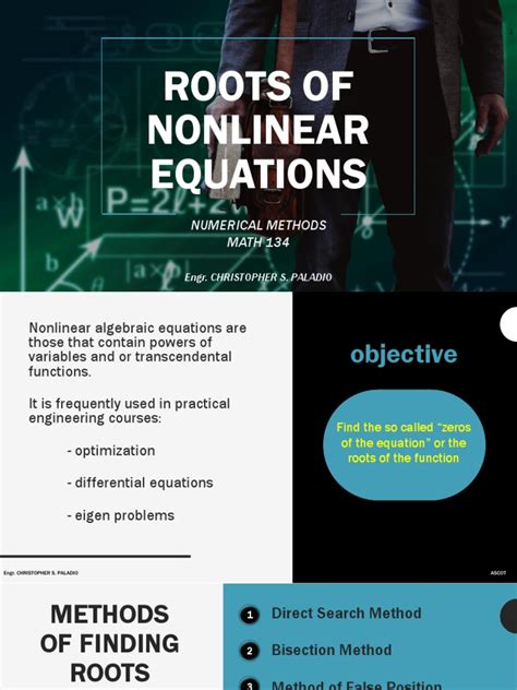 Lecture 1 Roots Of Nonlinear Pdf Zero Of A Function Mathematical Relations
