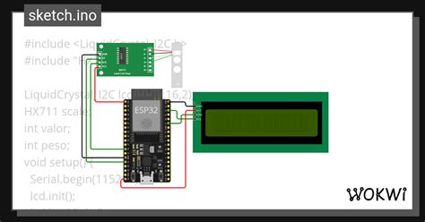 Célula De Carga Wokwi Esp32 Stm32 Arduino Simulator Célula De Carga Wokwi Esp32 Stm32 Arduino Simulator