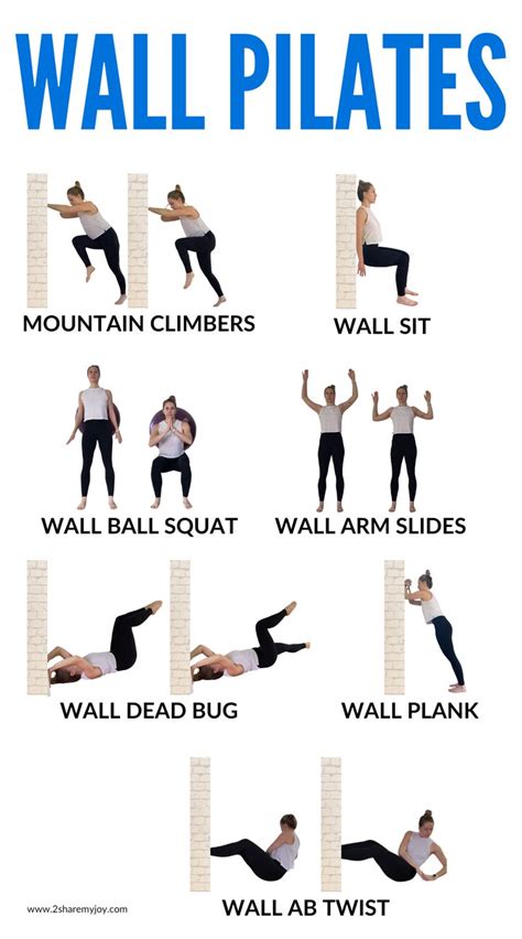10 Best Wall Exercises For Abs In 2024 Pilates For Beginners Wall Workout