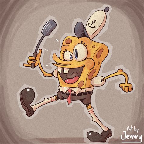 Artstation Fanart Of Spongebob
