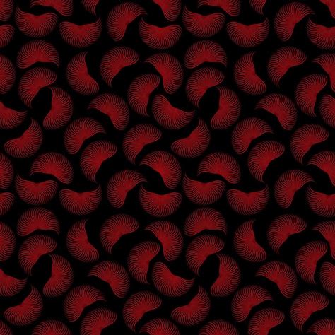 Premium Vector Redcurvylinesabstractshapesvectorpatterndesign