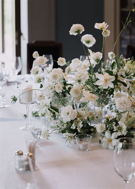 Фото Как из фильма «Великий Гэтсби элегантная свадьба в замке 3 White Wedding Flowers