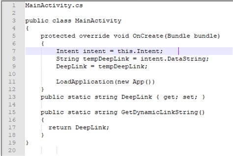 Xamarin Forms How To Setup Google Firebase Dynamic Links In Xamarin Forms Android Edition