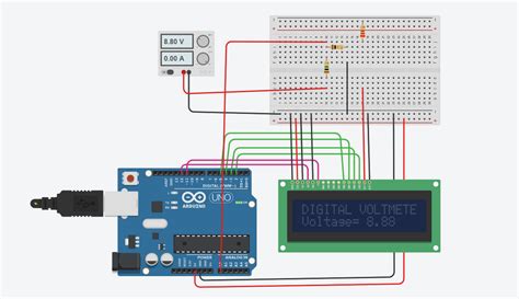 Building A Digital Voltmeter Using Arduino Uno